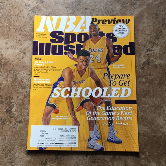 Other | Kobe Bryant Sports Illustrated Magazine | Poshmark